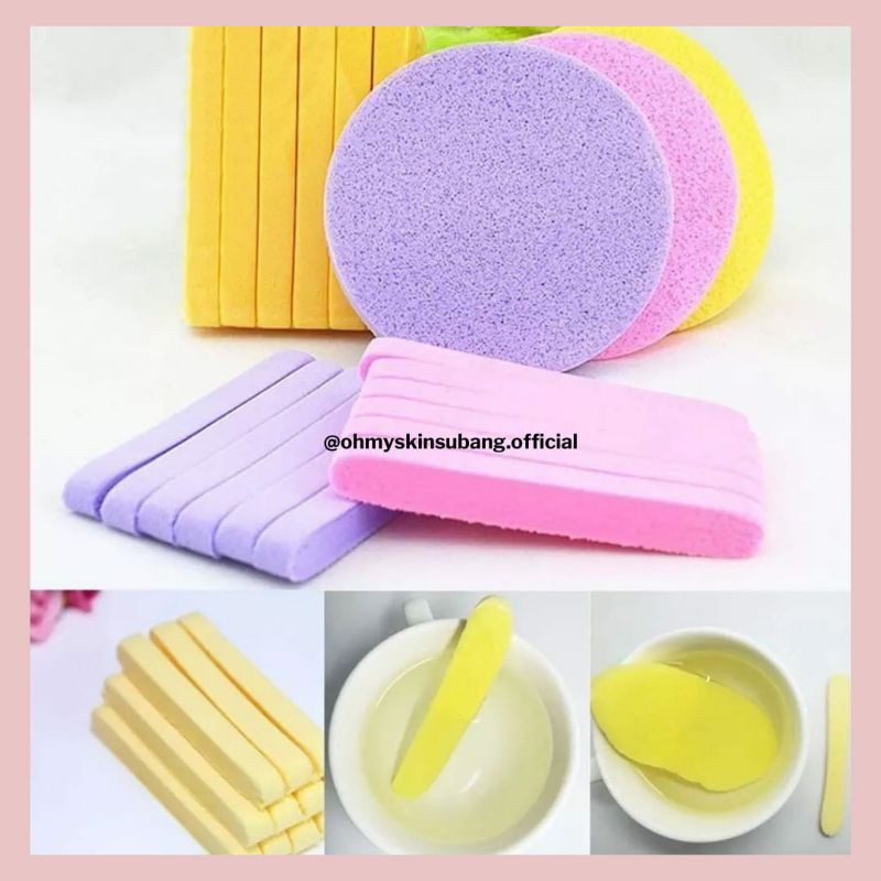 Unit!! Potato Stick Sponge Facial Sponge Facial Sponge Stick Bar ...