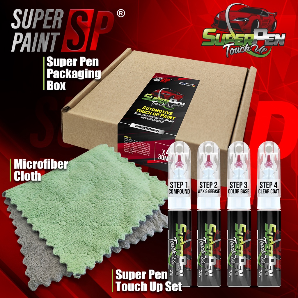 4in1 Touch Up Paint PERODUA AXIA Advance SUPERPEN Original Factory ...