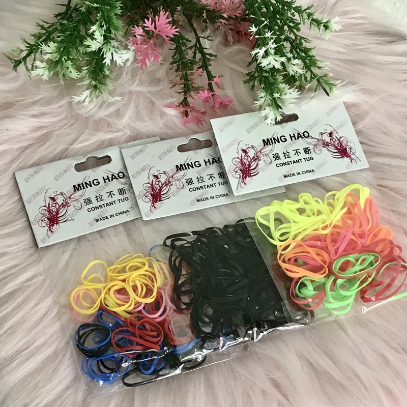 🇲🇾READY STOCK🇲🇾High Quality Hair Ties Ponytail Elastic Rubber Band ...