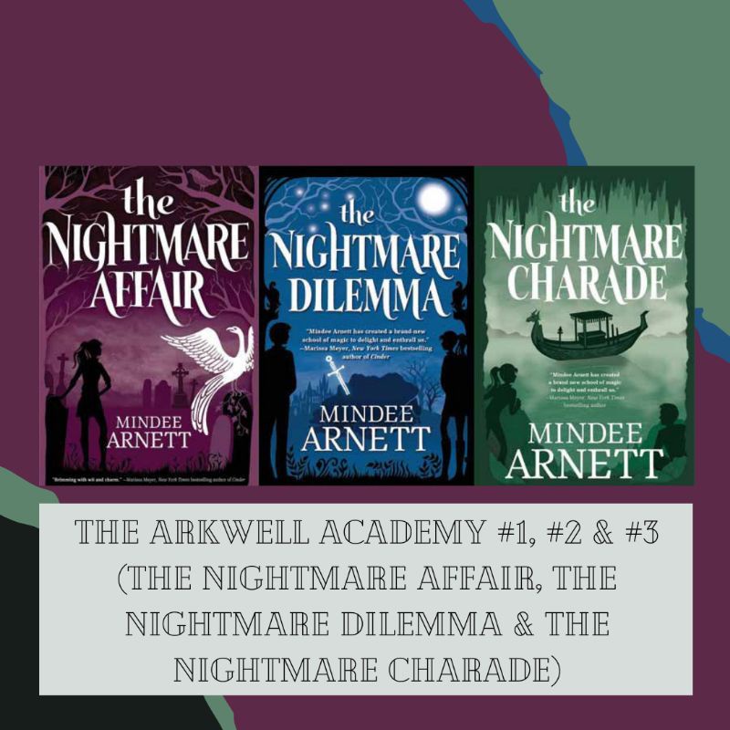(NEW) English Novels/Books: The Arkwell Academy #1, #2 & #3 by Mindee ...