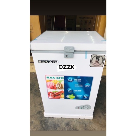 (2024 OFFER)NEW Sakato Freezer 118L Dual Function SF-118S | Shopee Malaysia