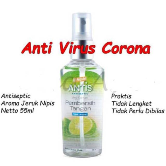 Antis Antiseptic Hand Sanitizer Anti Germ Bacterial Virus | Shopee Malaysia