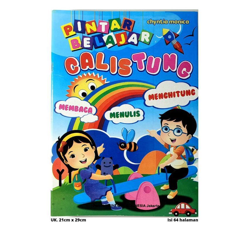 Calistung Smart Learning Book for PAUD / Kindergarten Festive Education ...