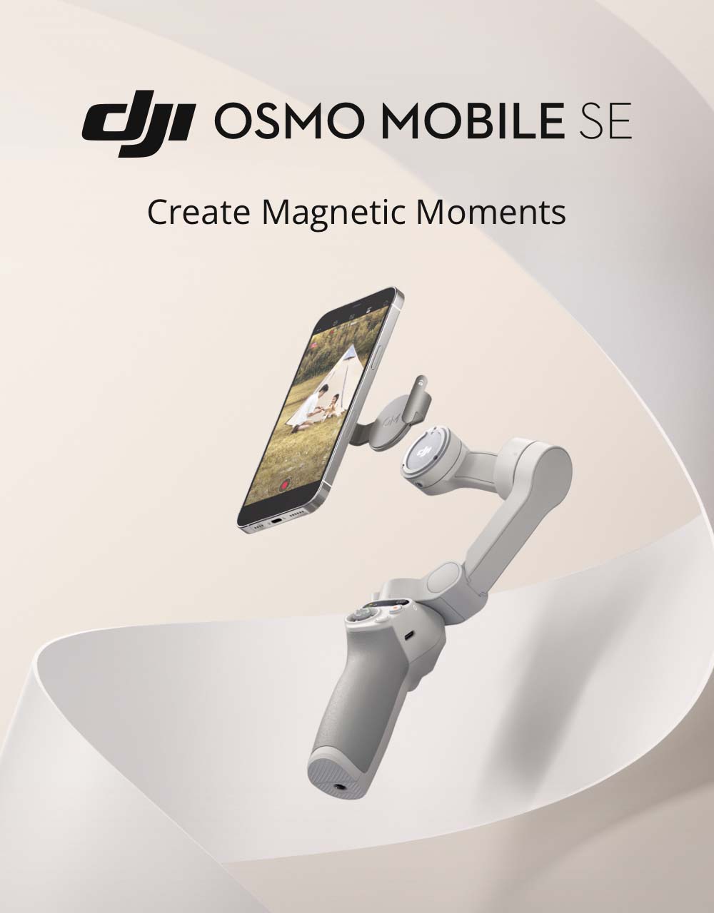 DJI Osmo Mobile SE - Foldable Smartphone Gimbal | Smooth 3-Axis ...