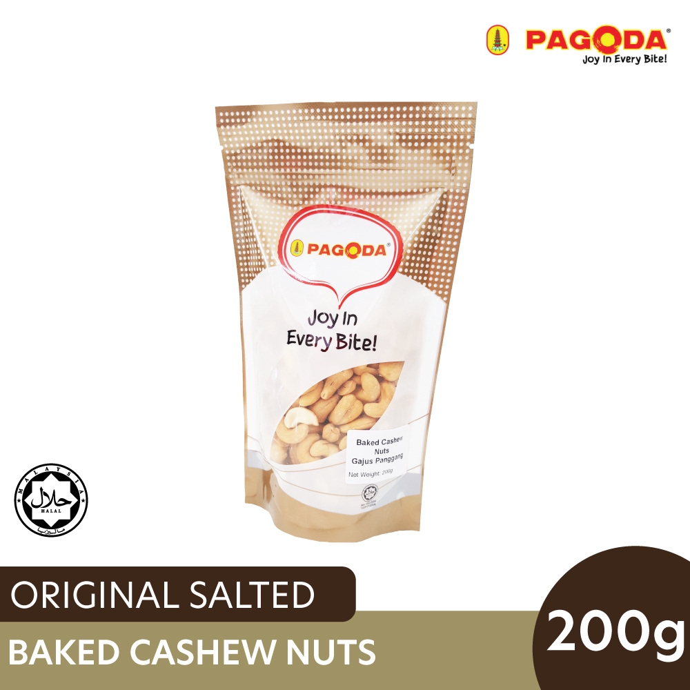 Pagoda Salted Baked Cashew Nuts (200g) | Shopee Malaysia