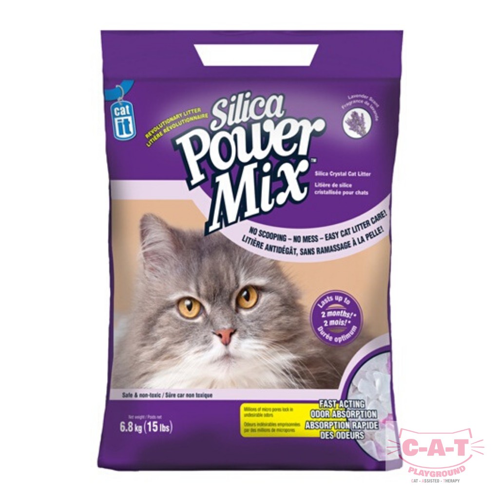 Catit Silica Power Mix Cat Litter Sand - 6.8 kg 猫砂/猫沙 - 6.8公斤 | Shopee ...