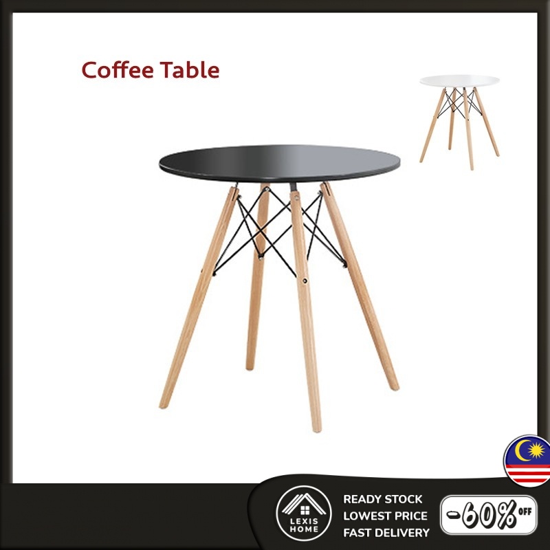 LEXIS Coffee Table Designer Table With Solid Wood Leg Modern Style ...