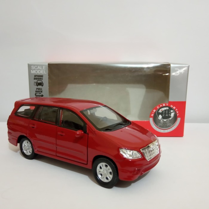 Miniature Innova diecast Car Toyota kijang Innova Welly Nex Suitable ...