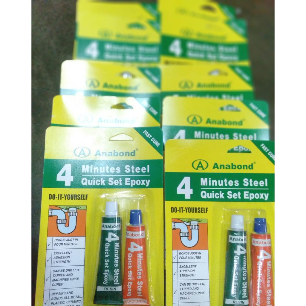 TWO GAM / GAM BESI /SUPER STEEL EPOXY[ANABOND] | Shopee Malaysia