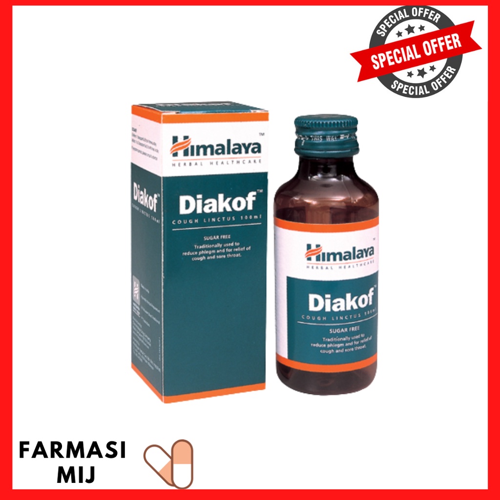 Himalaya Koflet/ Diakof Syrup 100ml (SEP 2023) | Shopee Malaysia