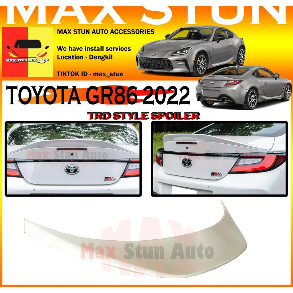 TOYOTA GR86 SUBARU BRZ 2022+ TRD SPOILER REAR TRUNK SPOILER DUCKTAIL ...