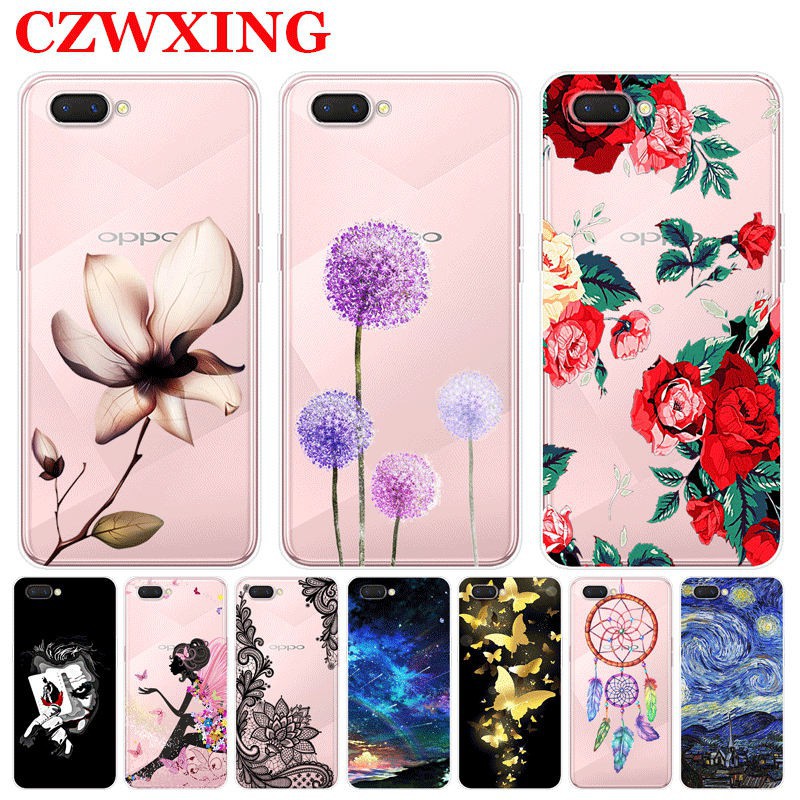 OPPO A3S Case Silicone TPU Back Cover OPPO A3S A3 S CPH1803 Soft Phone ...