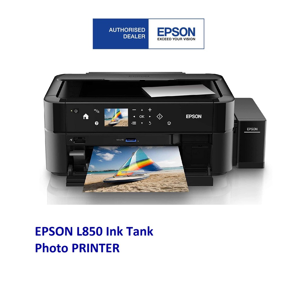 Epson L850 Ink Tank Photo Printer - Print/Scan/Copy | Shopee Malaysia