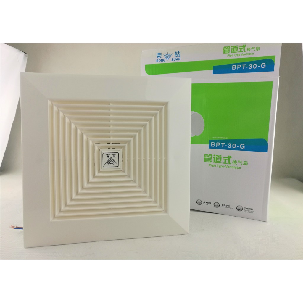 [SPECIAL PROMOTION] JILANG 12" RONG ZUAN Pipe Type Exhaust Fan - BPT-30-G | Shopee Malaysia