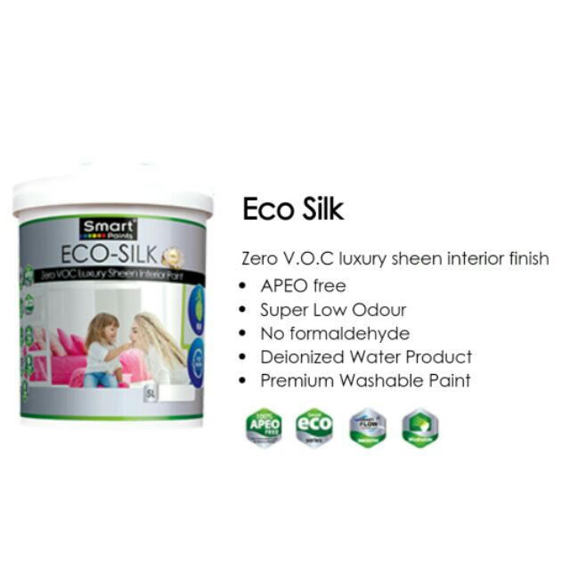 5L Smart Eco Silk Paint | Shopee Malaysia