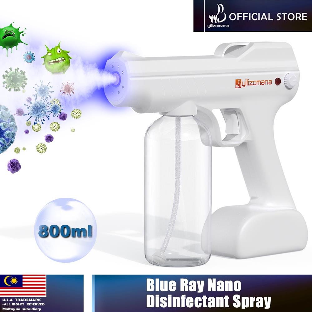 🗡🆫🅘Blue Ray Nano Disinfectant Spray Handheld Wireless Atomizer ...