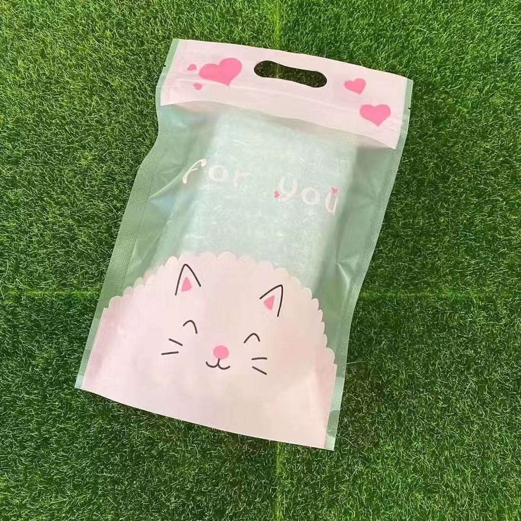 Plastic Storage Beg(+-50pcs) Press Seal Cartoon Pembungkusan Biskut ...