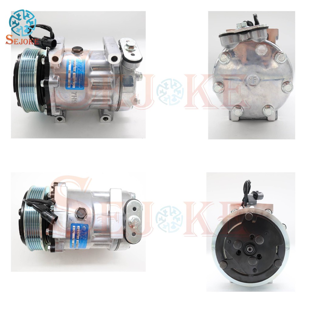 Aircond Compressor New Proton Saga BLM/Persona 2008 7H15 6PK | Shopee ...