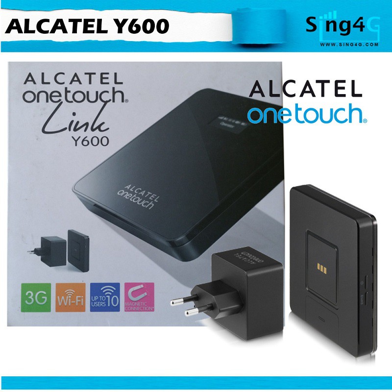 Alcatel Y600 3G MIFI Portable Hotspot Modem Magnetic Charger | Shopee ...