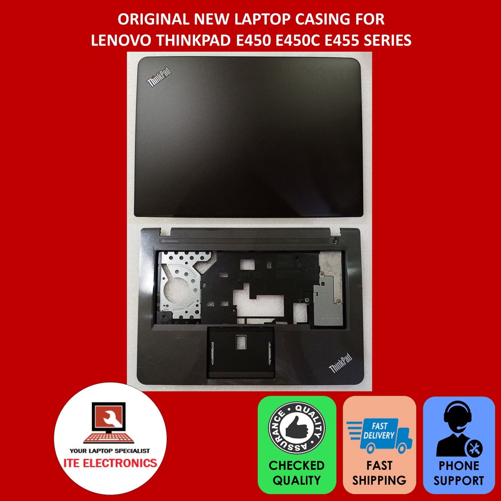 ORIGINAL NEW LENOVO THINKPAD E450 E450C E455 SERIES LCD TOP COVER FRONT ...