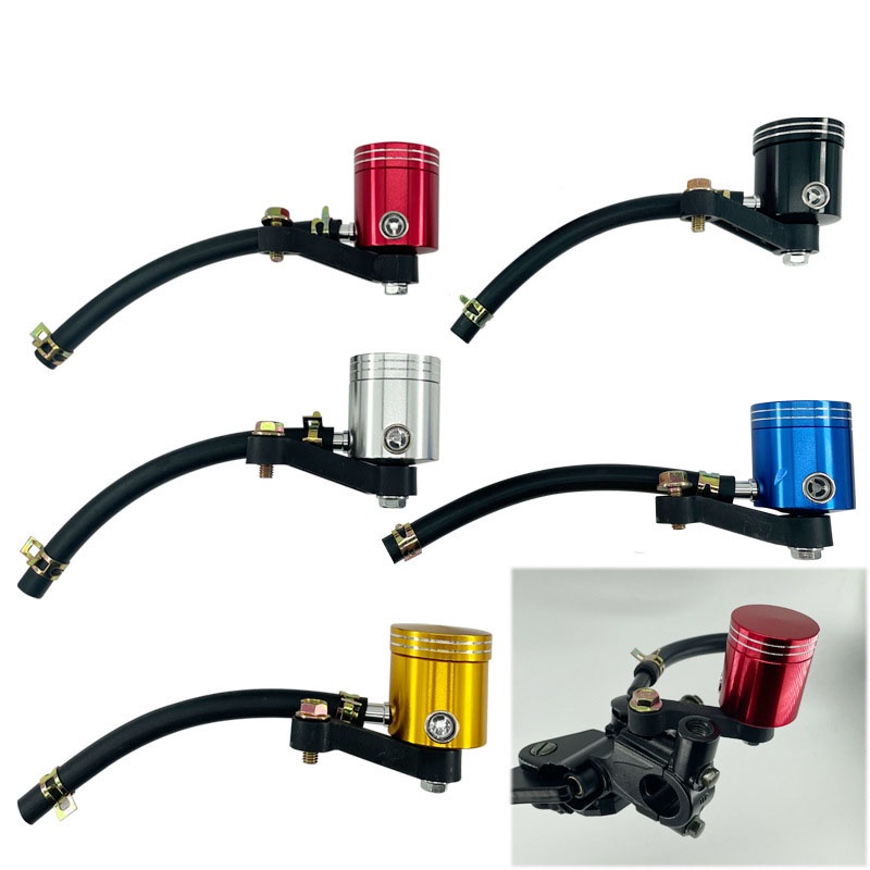 Modified CNC brake oil cup brake pump direct push split bracket oil pot ...