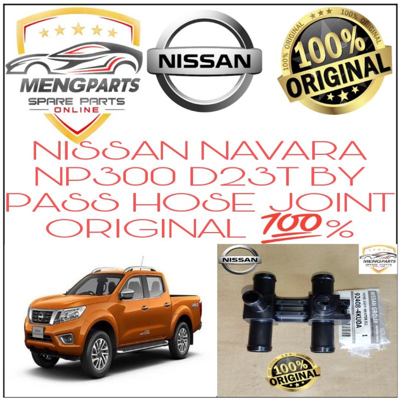 NISSAN NAVARA NP300 D23T CONNECTOR HEATER HOSE ORIGINAL 💯% 92408-4KU0A ...