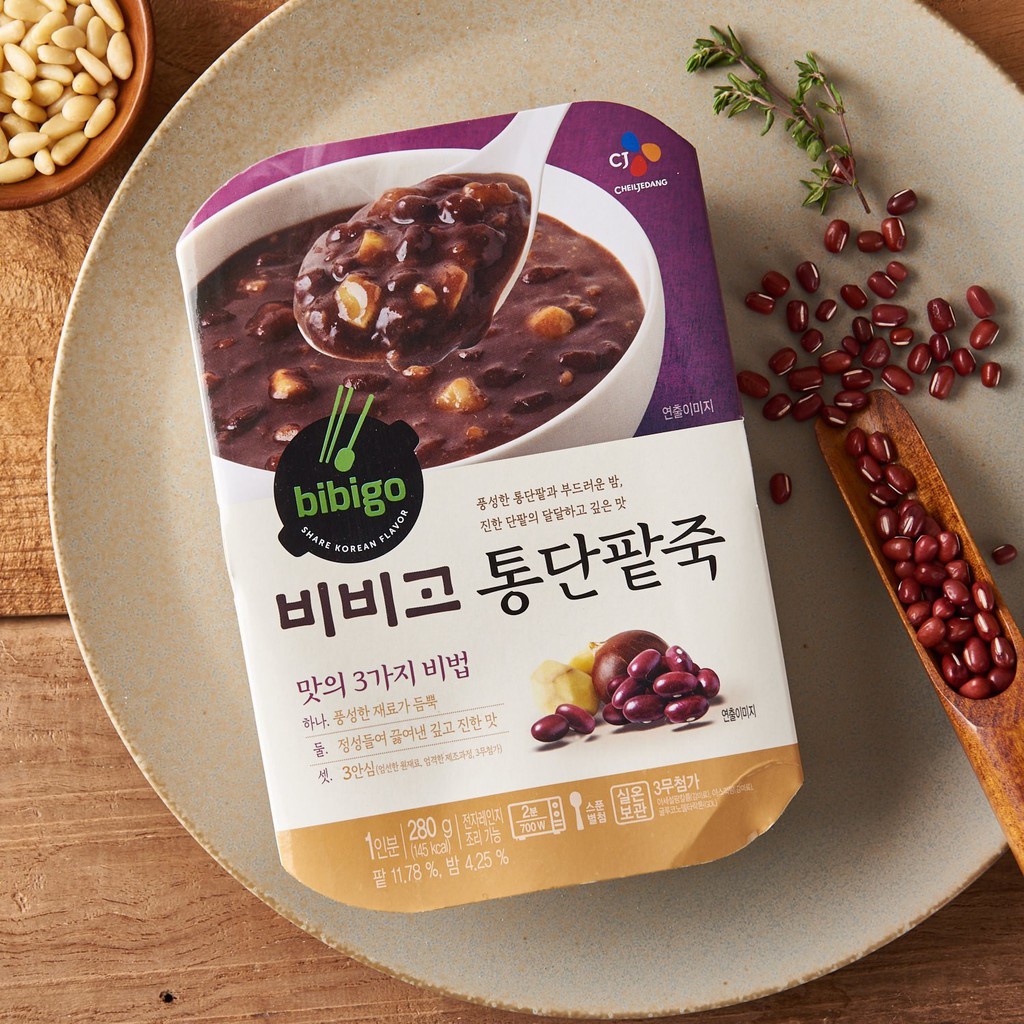 CJ BIBIGO RED BEAN PORRIDGE DESSERT 280G 韩国甜红豆粥 280g | Shopee Malaysia