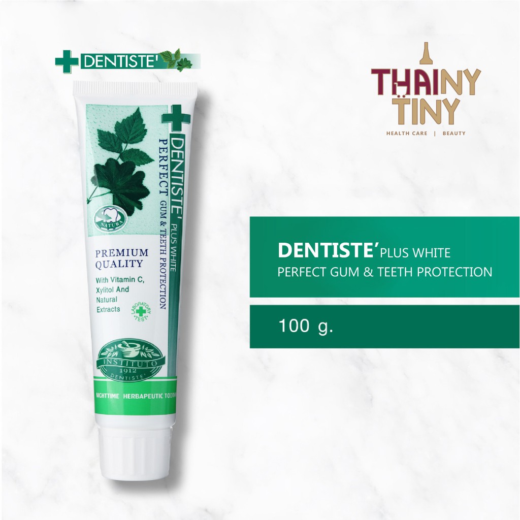 【READY STOCK】DENTISTE' Plus White Nighttime Toothpaste Tube 100G ...
