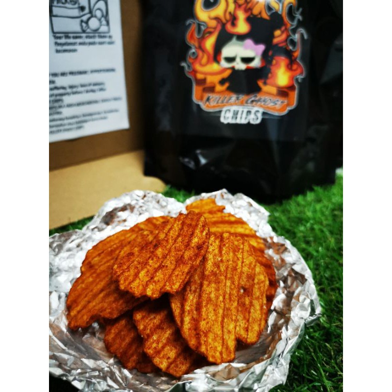 Killer Ghost Chips (Carolina Reaper Chips) | Shopee Malaysia