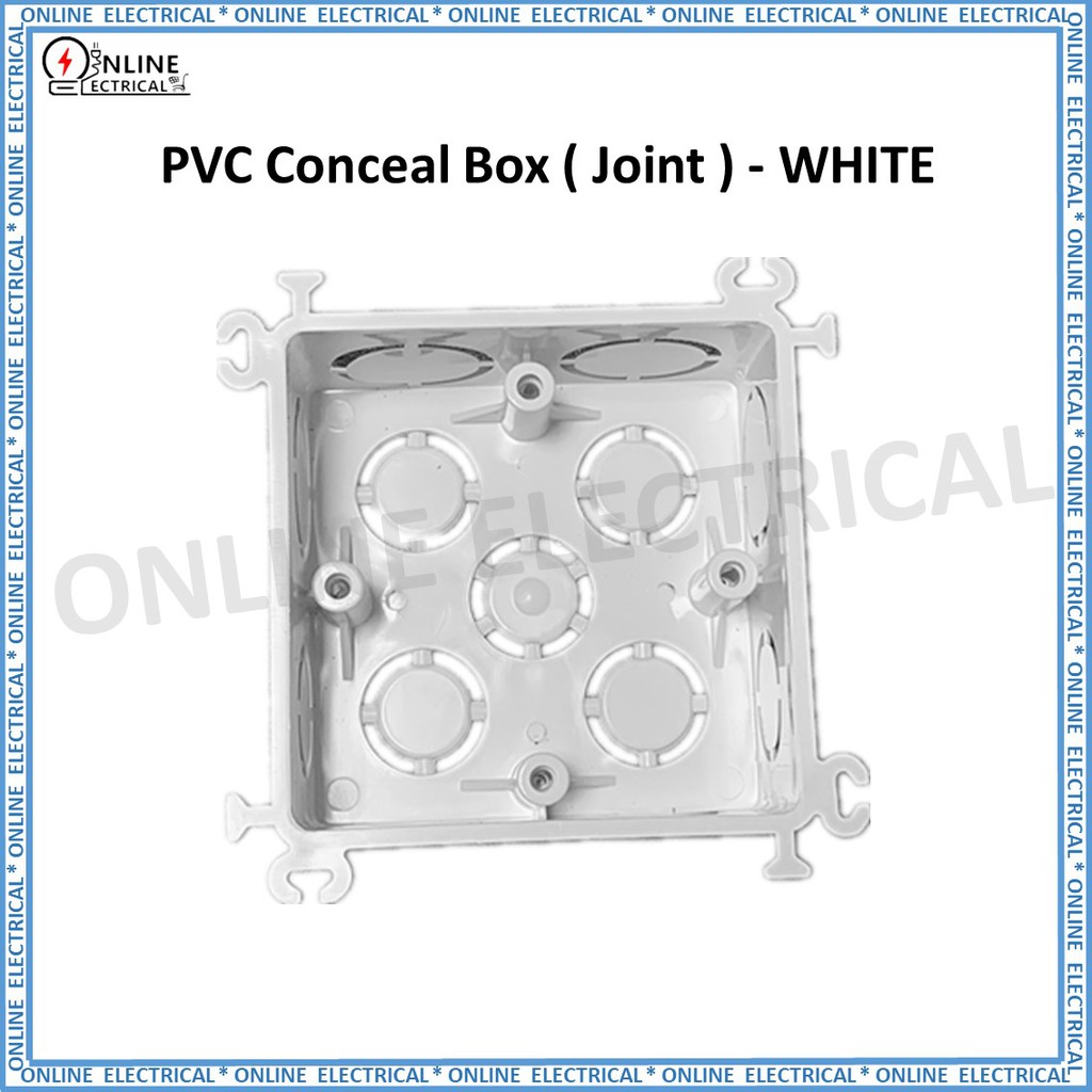 PVC PARTITION BOX / CONCEAL BOX | Shopee Malaysia