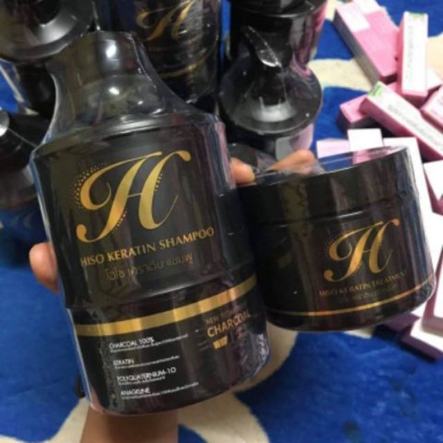 💛Hiso Keratin Shampoo & Treatment💛 | Shopee Malaysia