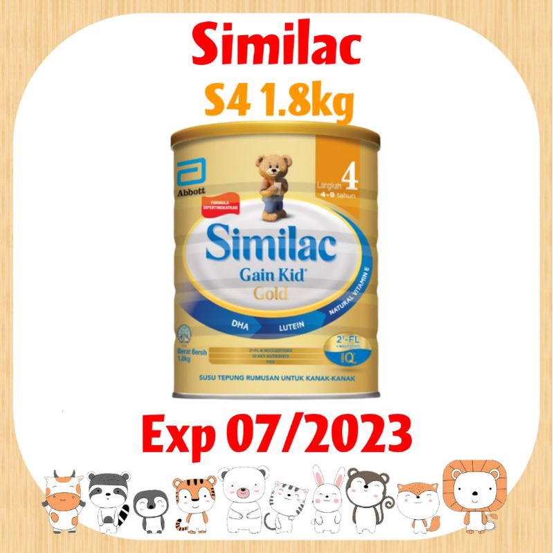 Abbott SIMILAC Step 4 1.8kg | Shopee Malaysia