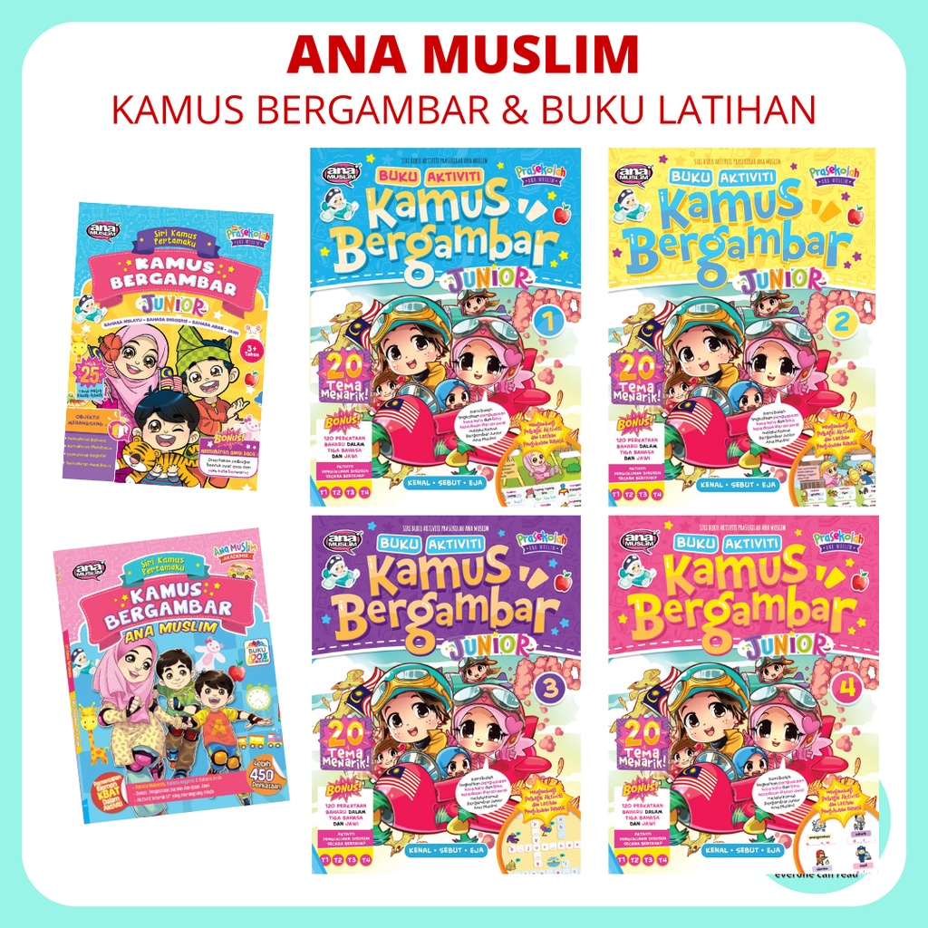 Ana Muslim Kamus Bergambar Junior Buku Aktiviti ~ Kamus English Arab ...