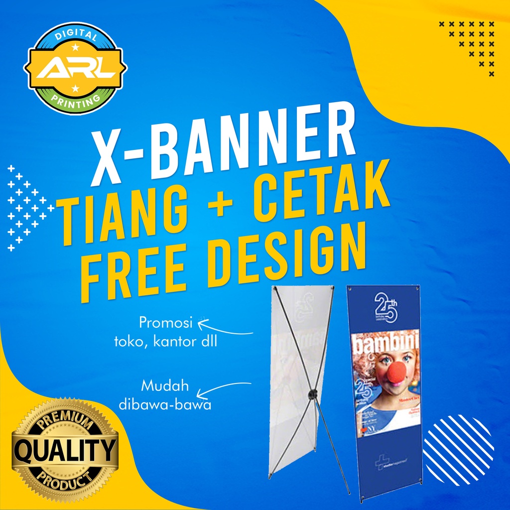 X BANNER (INCLUDING + LEGS) | Shopee Malaysia