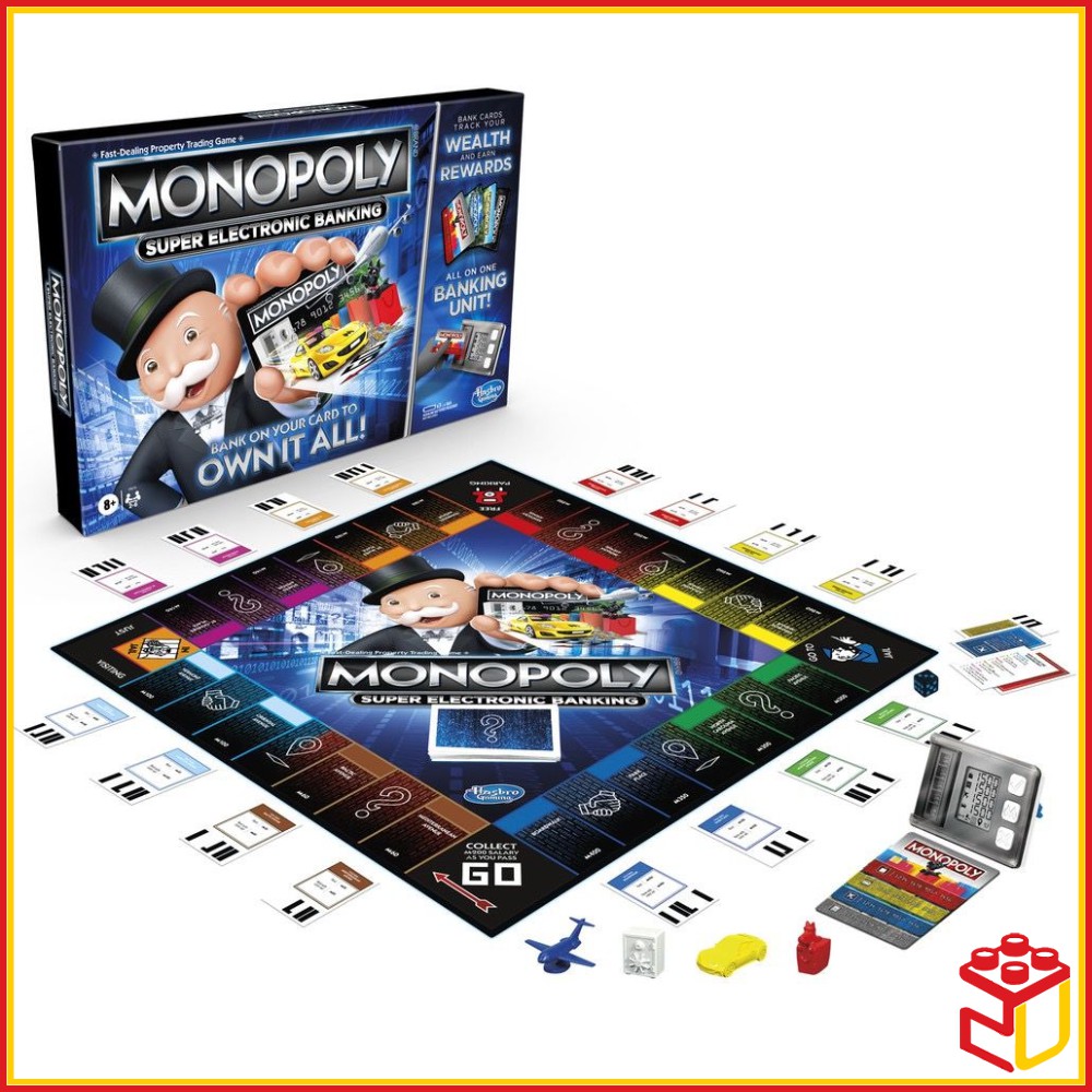 (Ready Stock) Monopoly Rewards Board Game; Super Electronic Banking ...