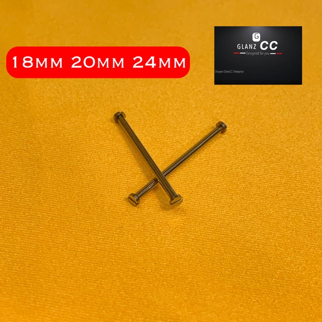 Watch Screw Tube Rod Watch Accessories Screw Case 18mm 20mm 22mm 24mm ...