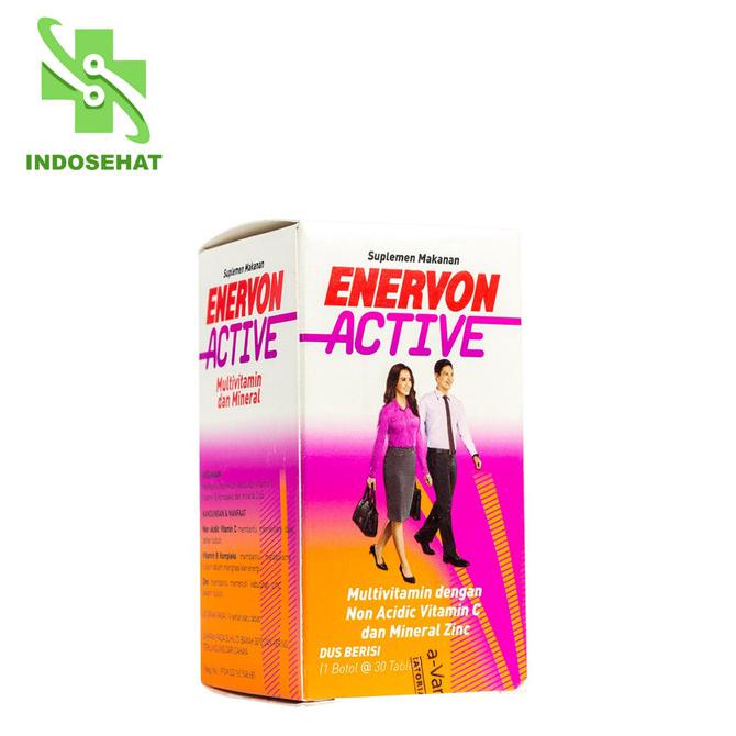 Multivitamin Enervon C Active For Multivitamin Per Bottle Contents 30 ...