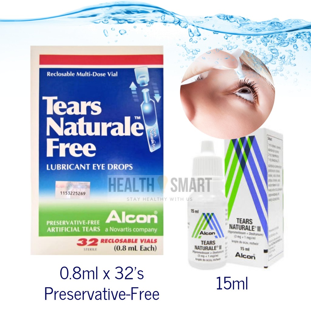 Alcon Tears Naturale [15ml/Tears Naturale Free 32's] | Shopee Malaysia