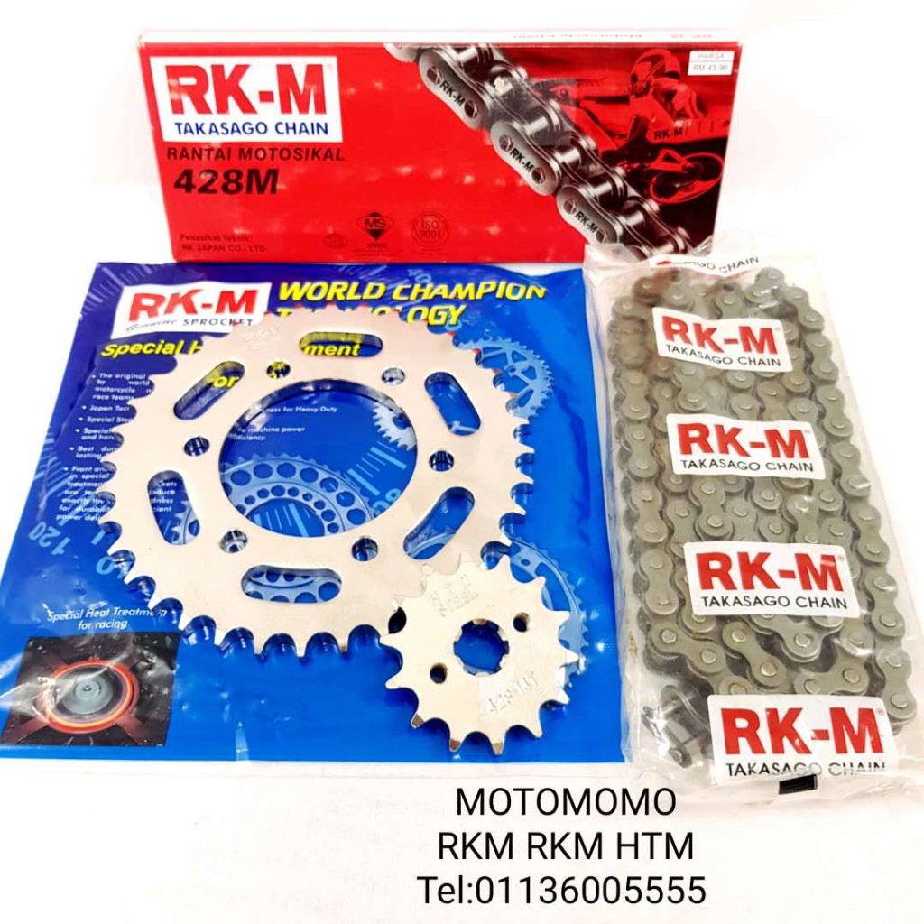 428 GT128 DINAMIK MODENAS RKM HTM SPROCKET SET MOMO19 | Shopee Malaysia