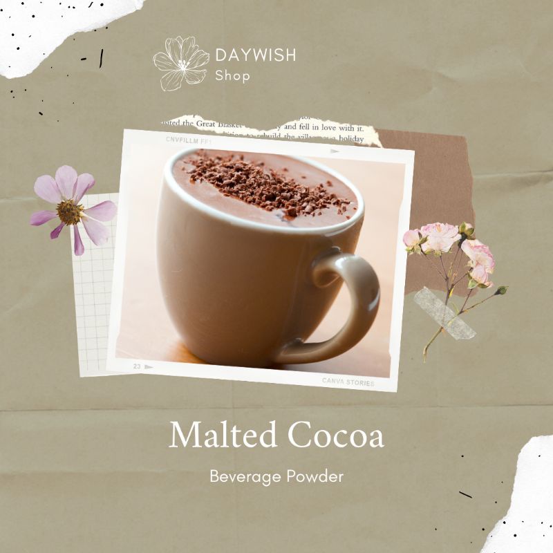Halal Malted Cocoa Powder 800g/1 Kg Nutritious Beverage Powder/Baking ...