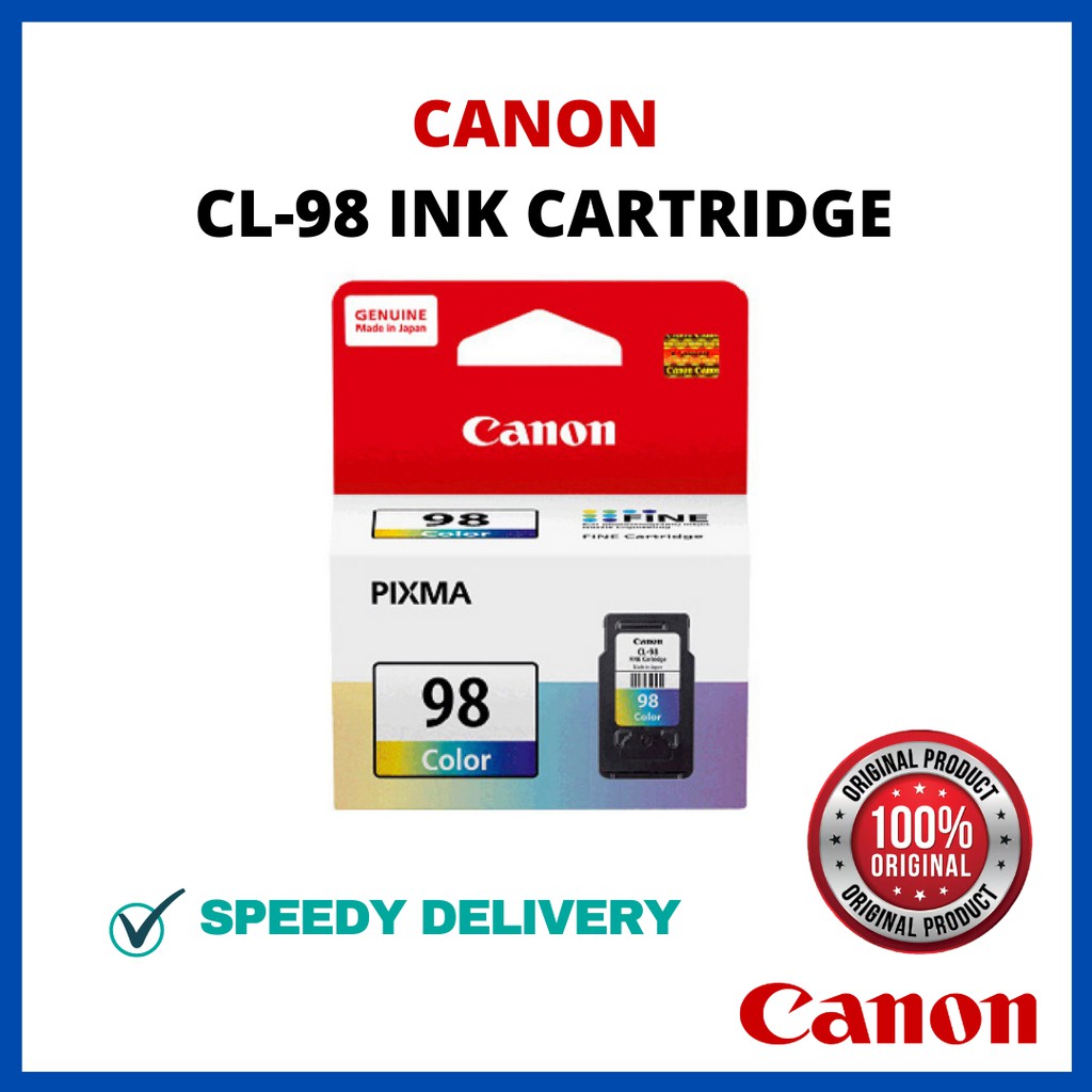 🔥READY STOCK🔥CANON CL-98 INK CARTRDIGE FOR CANON PIXMA E500/E510/E600/E610 | Shopee Malaysia