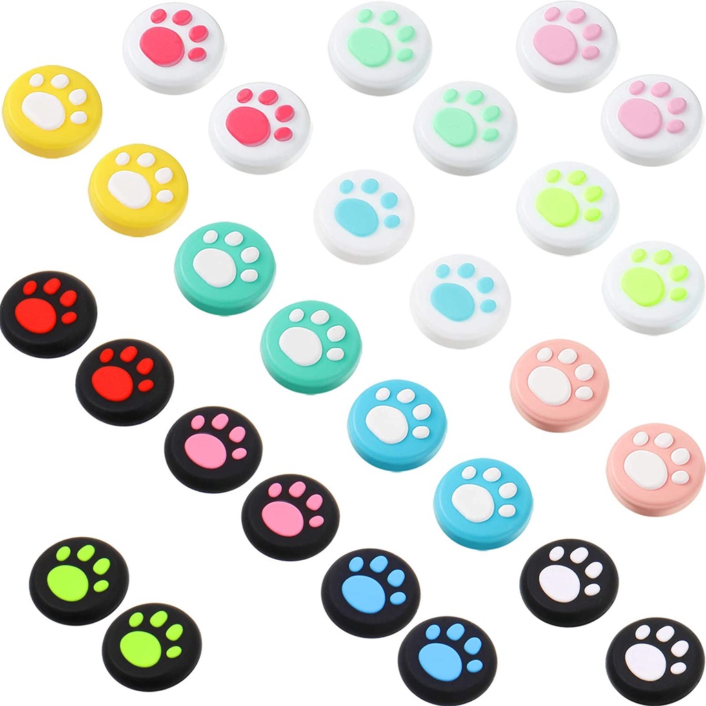 Cat Thumb Grips Caps Replacement Cat Claw Joystick Cap Silicone Cat ...