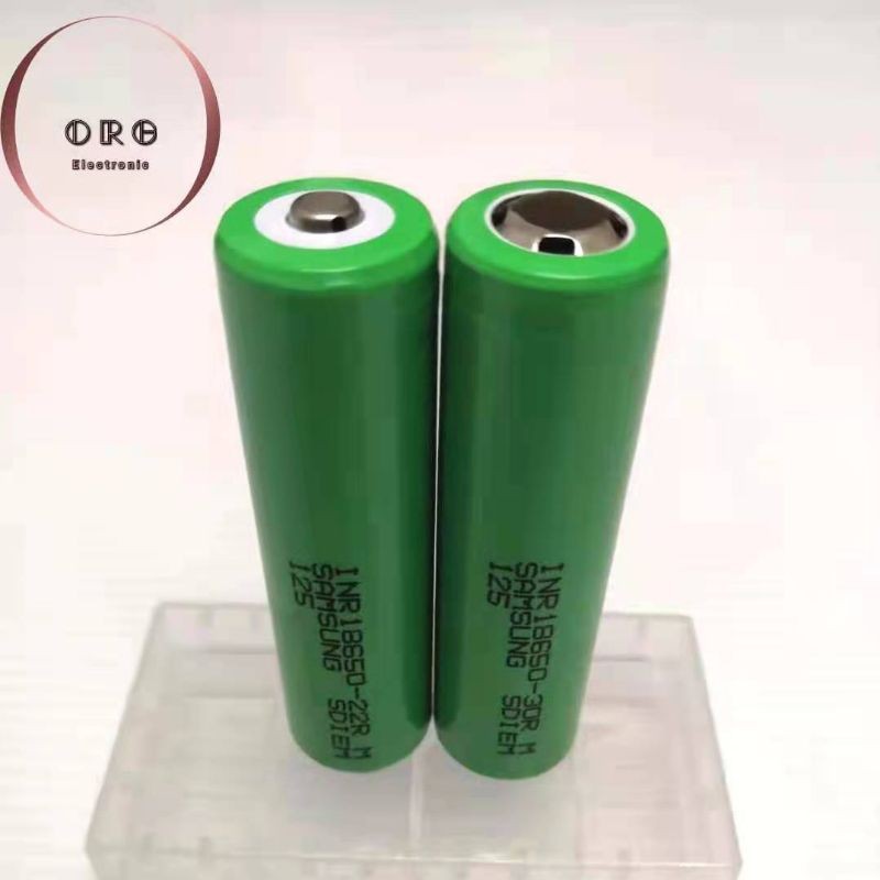 SAMSUNG 22R/24R FLAT/BUTTON TOP（1 PCS ） 18650 3.7V RECHARGEABLE LITHIUM ...