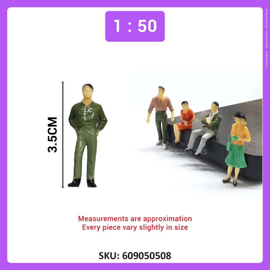 [Weststar TAS] Human Figure for Architectural Scale Model Building ...