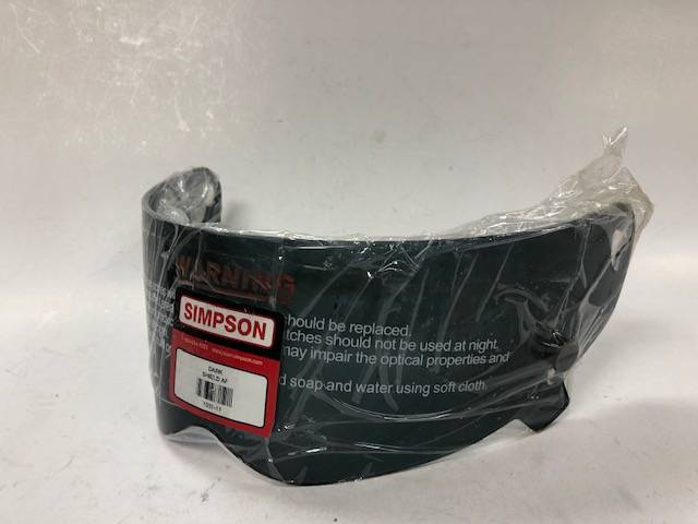 Simpson Dark Black Color Visor (Visor ONLY) | Shopee Malaysia