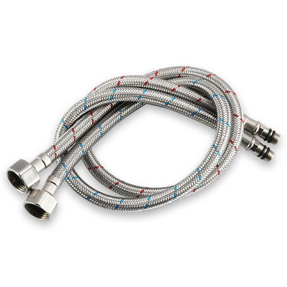 3/8 Sink Faucets Hoses 23 Inch Long Basin Water Tap Inlet Hose ...