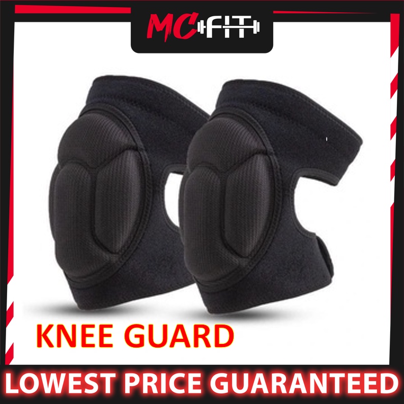 MCFIT 1 PC Turtle Shell Knee Guard Sponge Straps Compression Fixed Anti ...