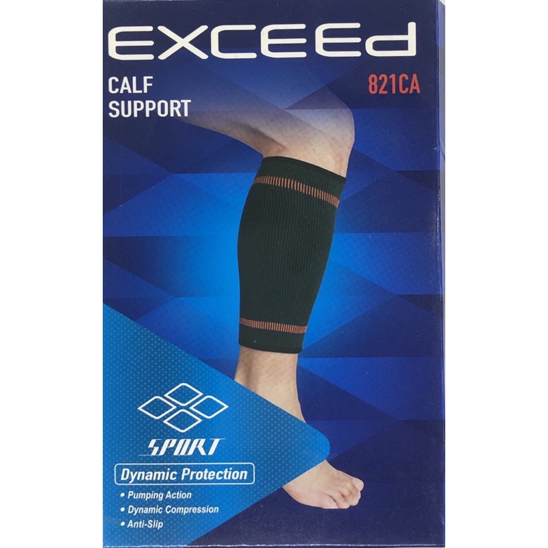 Leg Calf Pad 821CA Exceed CB Calf Support Sports Muscle Protector ...