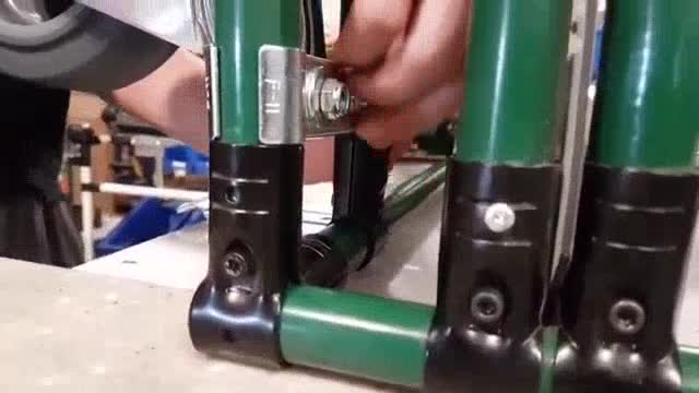 Caster Support Metal caster bracket for caster wheel pipe & joint ...