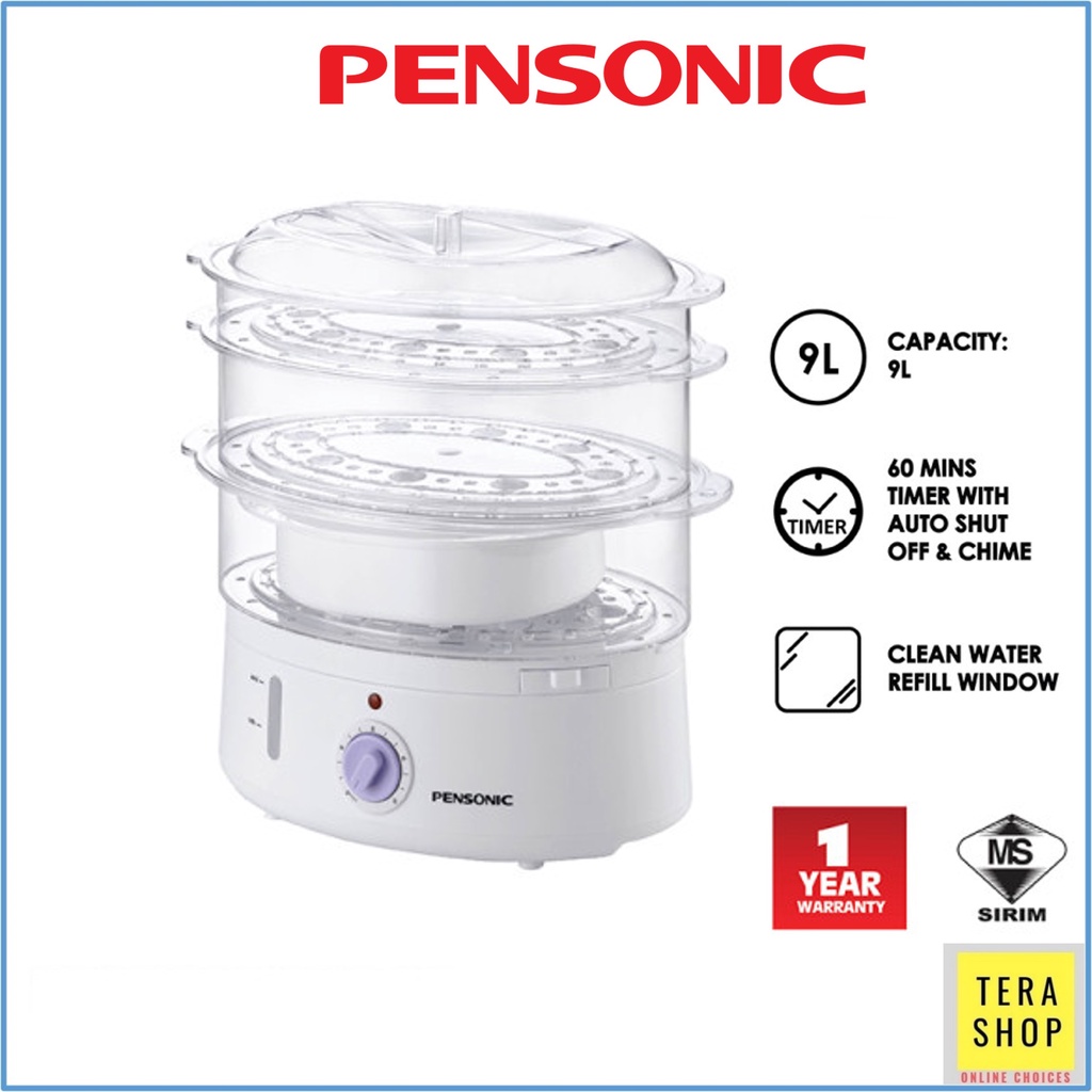 Pensonic PSM-1603 Steamer Container Food Steamer 800W | Shopee Malaysia